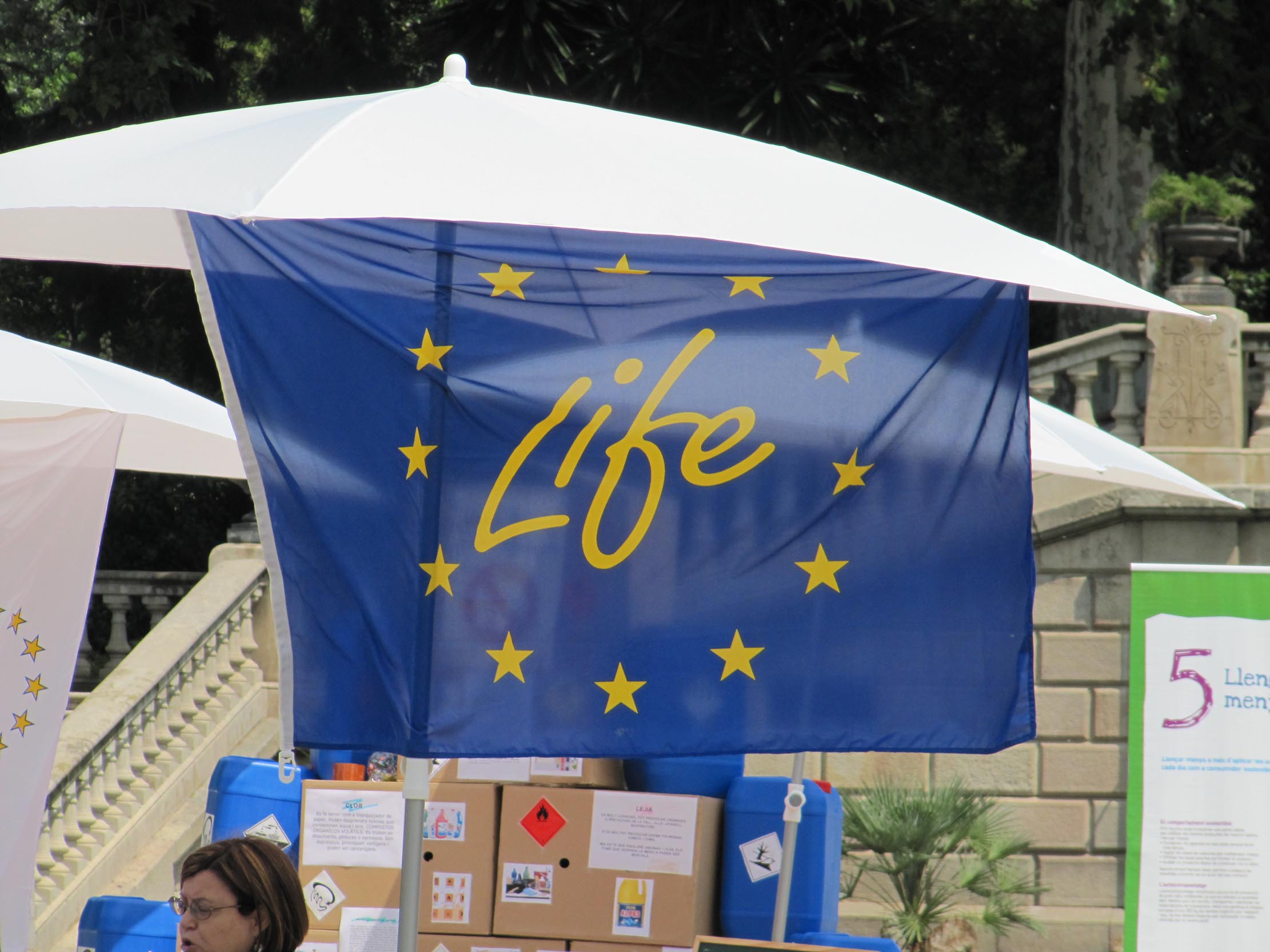 Drapeau europe life | E-Oriflamme